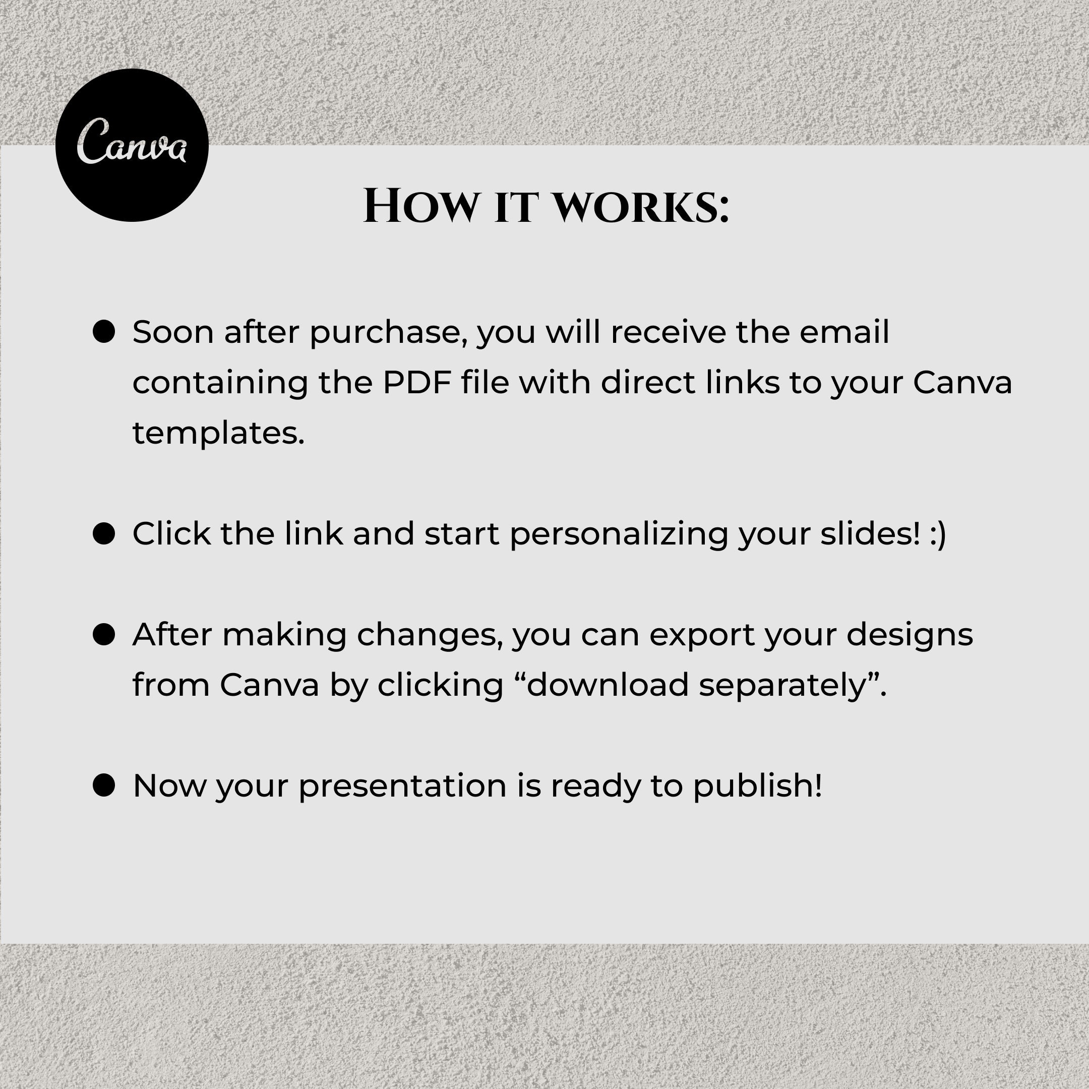 Unique Presentation Templates | Small Business Presentation | Original ...