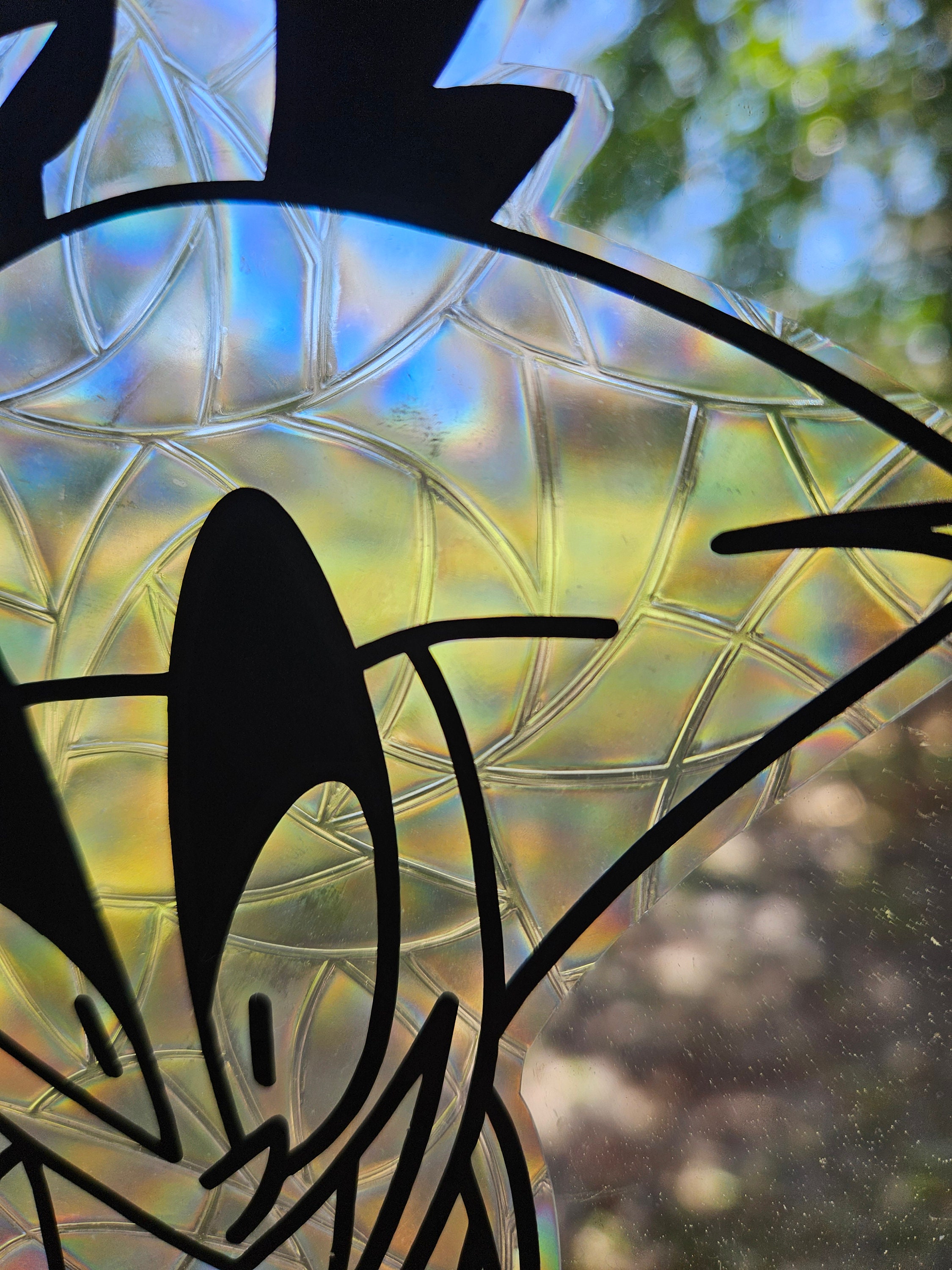 Hazbin Hotel Rainbow Maker Window Cling Decal Alastor - Etsy