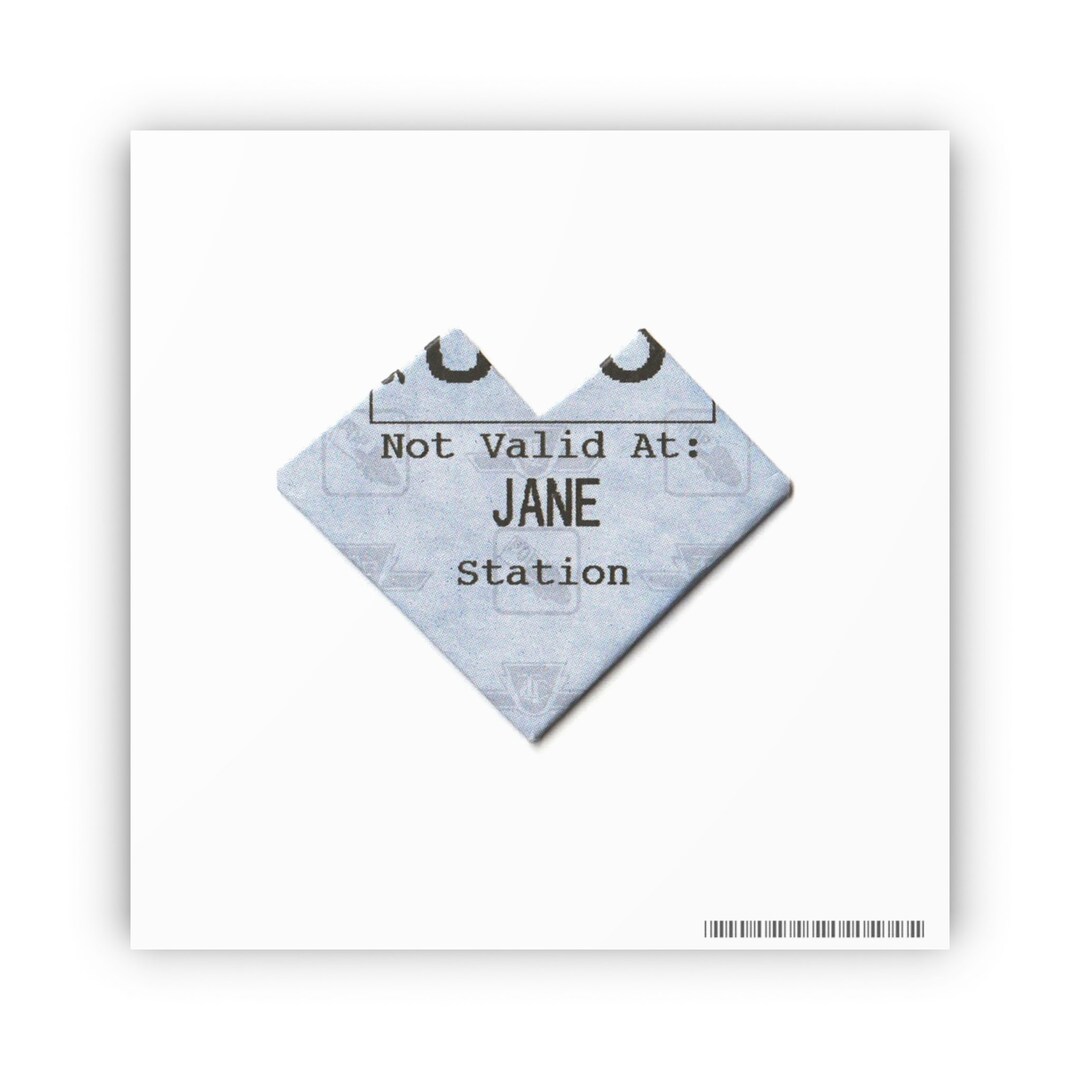 Jane Station Folded Heart Print - Etsy