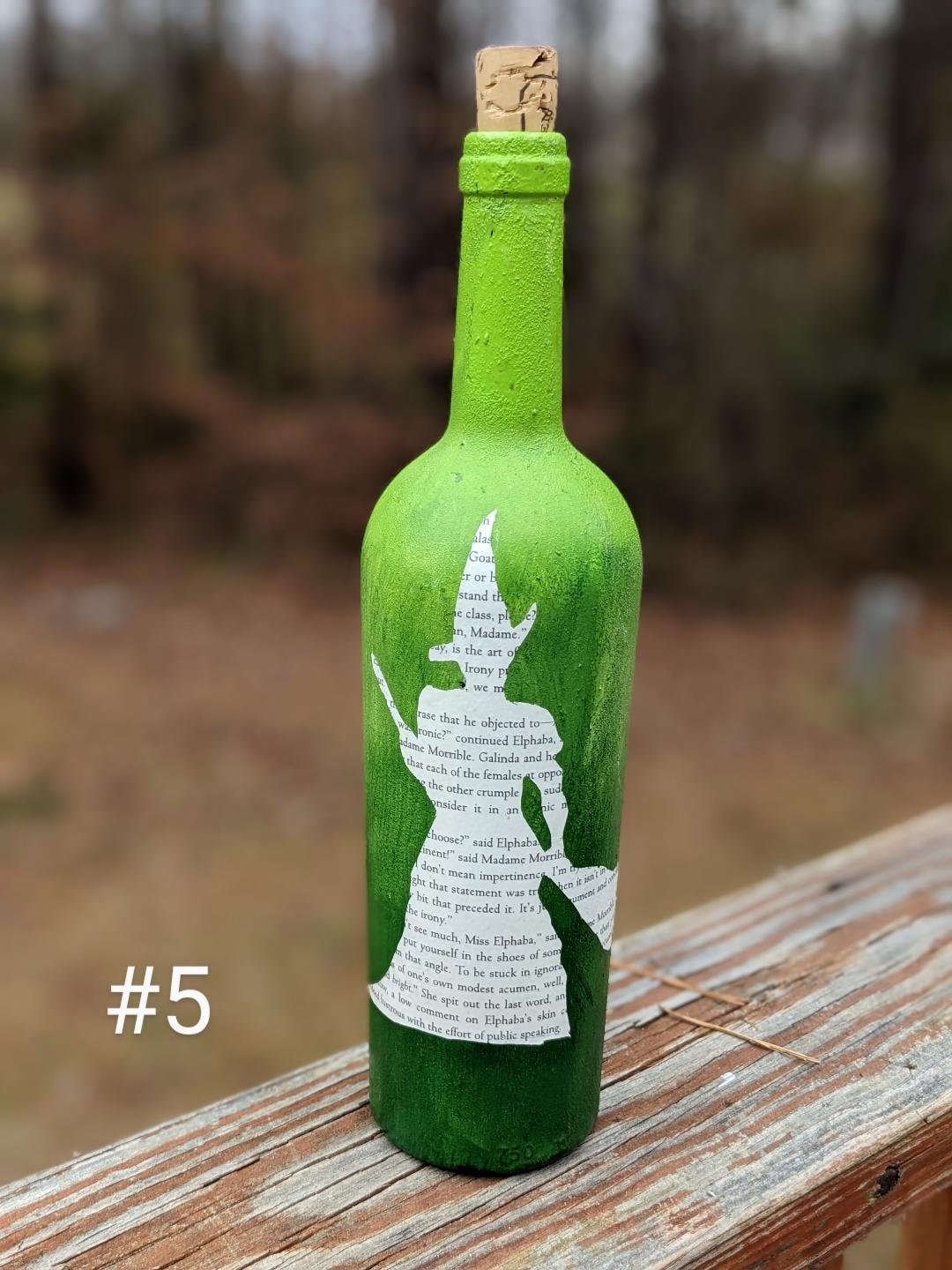 Wicked the Musical Bottles - Etsy