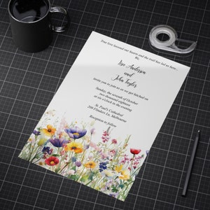 Wild Floral Clipart - Floral Watercolor Borders - Premade Clipart ...