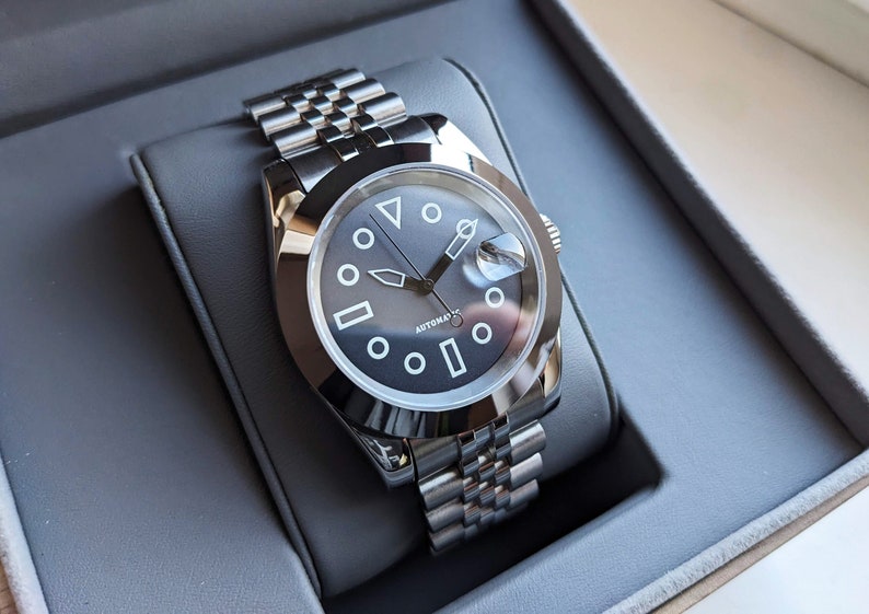 Custom Pilot Watch, Handmade Dial, Custom Mod Watch, Personalized Watch ...