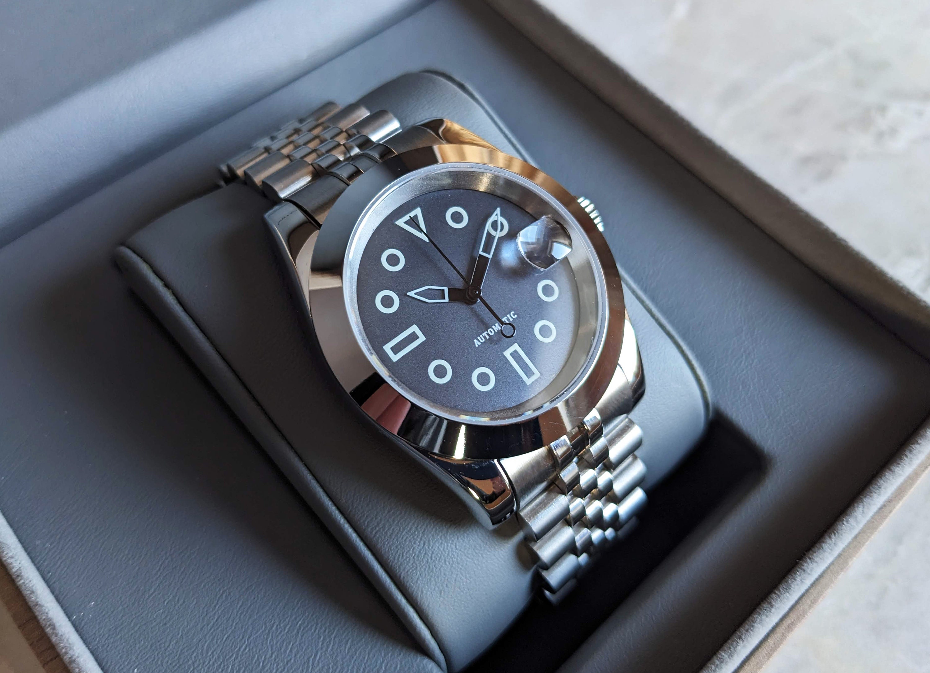 Custom Pilot Watch, Handmade Dial, Custom Mod Watch, Personalized Watch ...