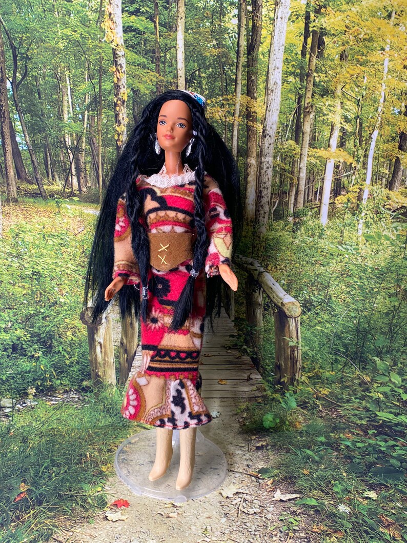 Native American Barbie: 1997 Dolls of the World Barbie - Etsy