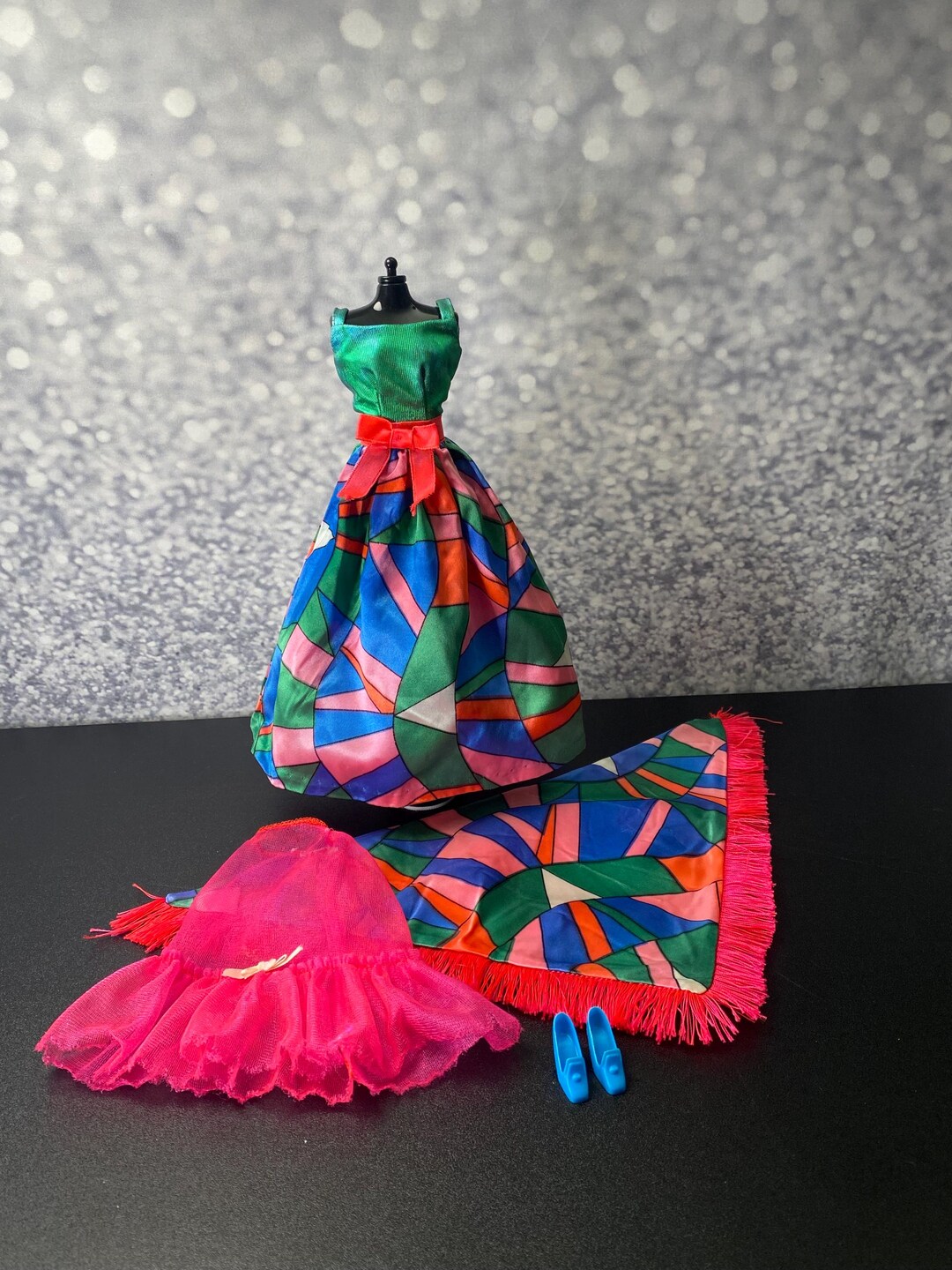 Rainbow Wraps 1798: 1970 Barbie Vintage Fashion - Etsy