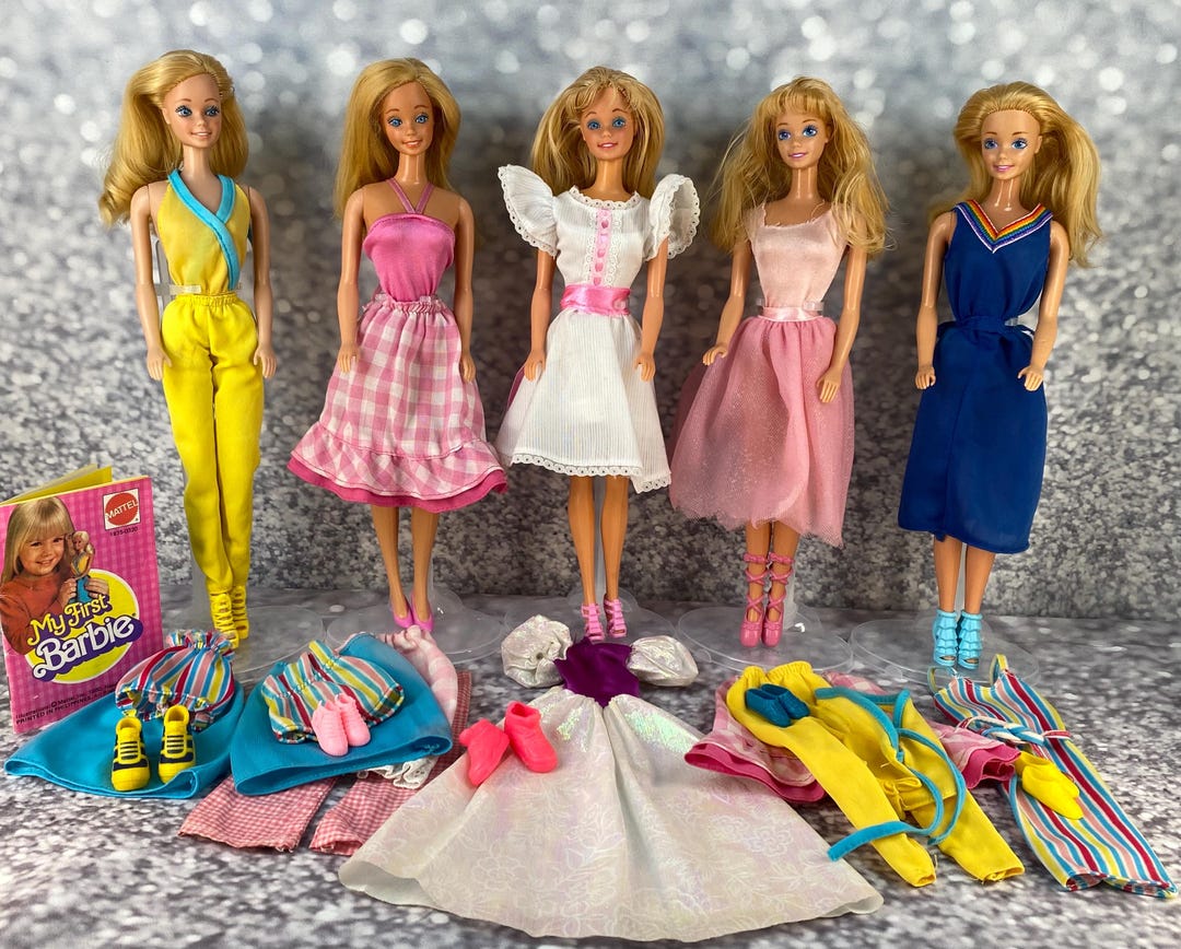 Vintage My First Barbie Dolls: 1980s Mattel Collection - Etsy