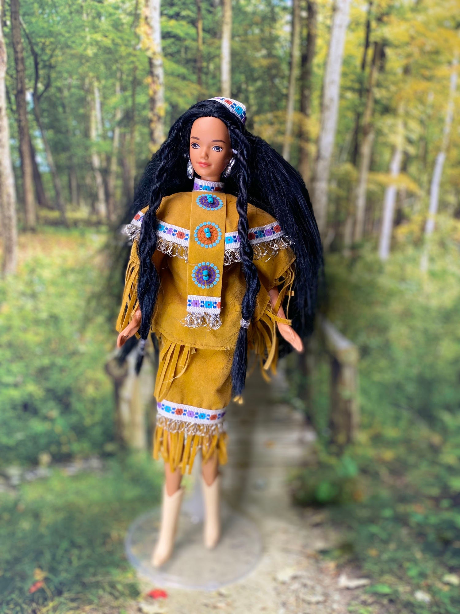 Native American Barbie: 1997 Dolls of the World Barbie - Etsy