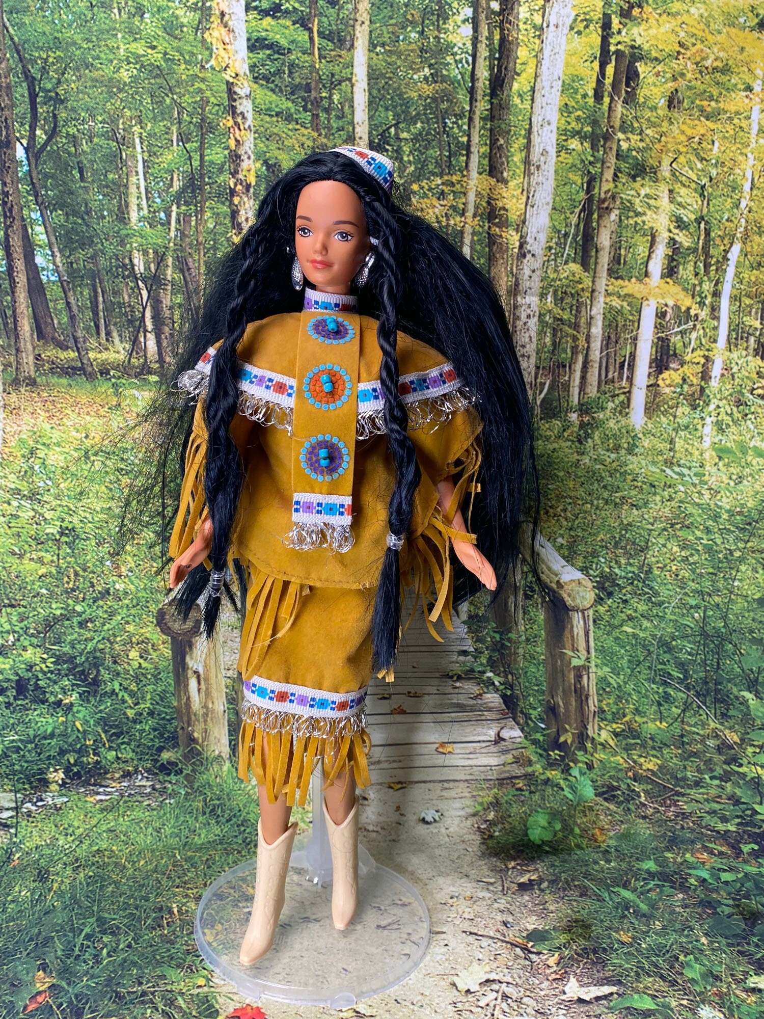 Native American Barbie: 1997 Dolls of the World Barbie - Etsy
