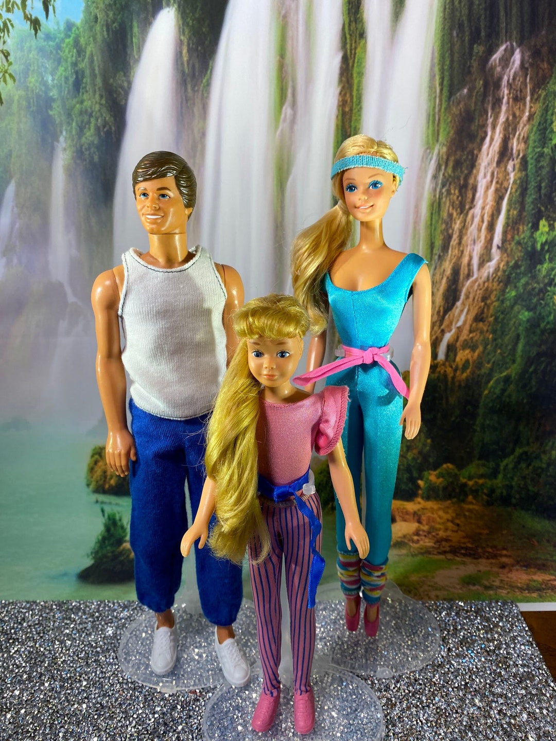 Great Shape Barbie, Ken, and Skipper #: 1983 Barbie & Friends - Etsy