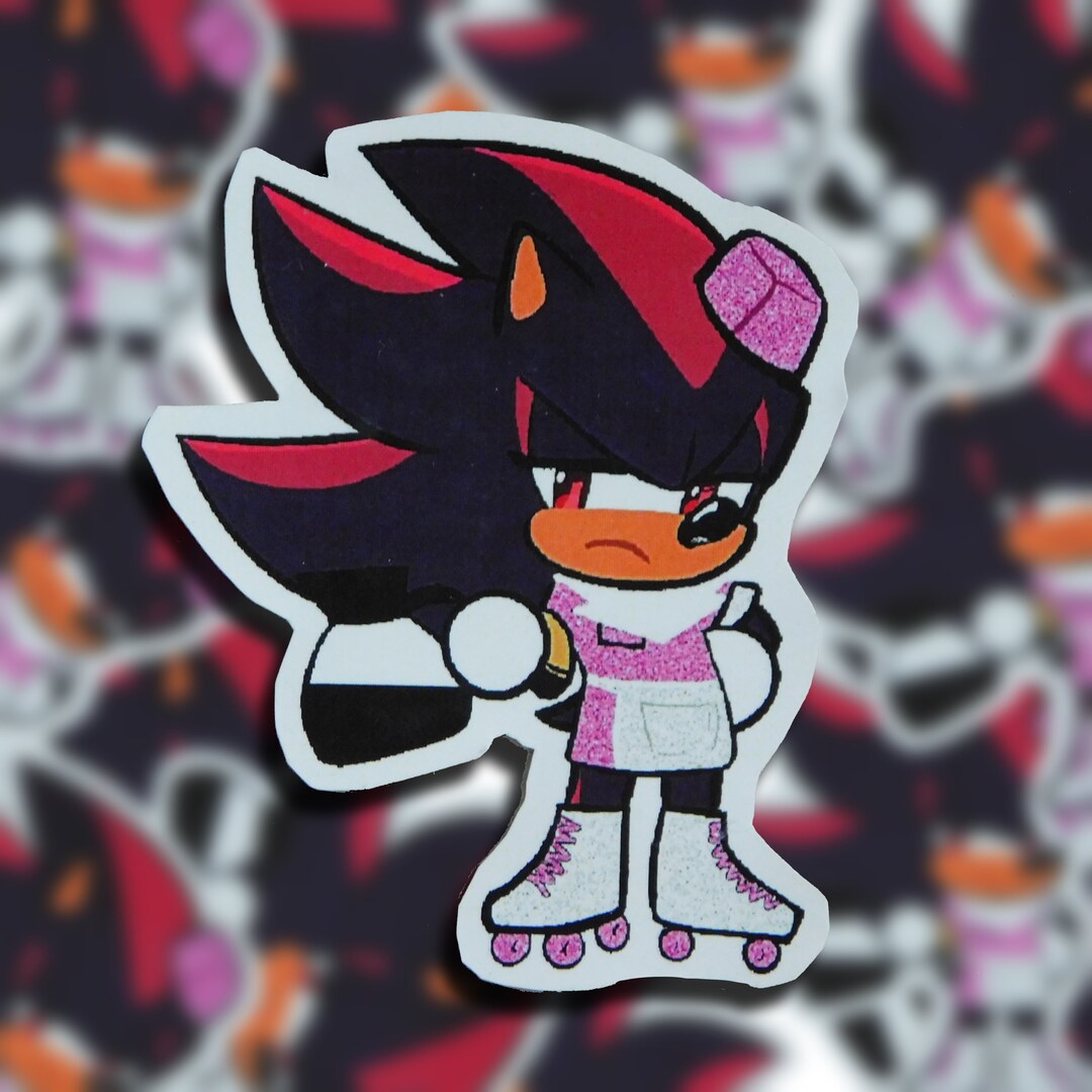Chibi Shadow With Maid Dress Vinyl Car Sticker - Etsy
