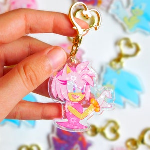 Sonic Keychains Pair - Etsy