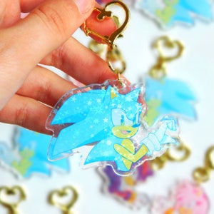 Sonic Keychains Pair - Etsy