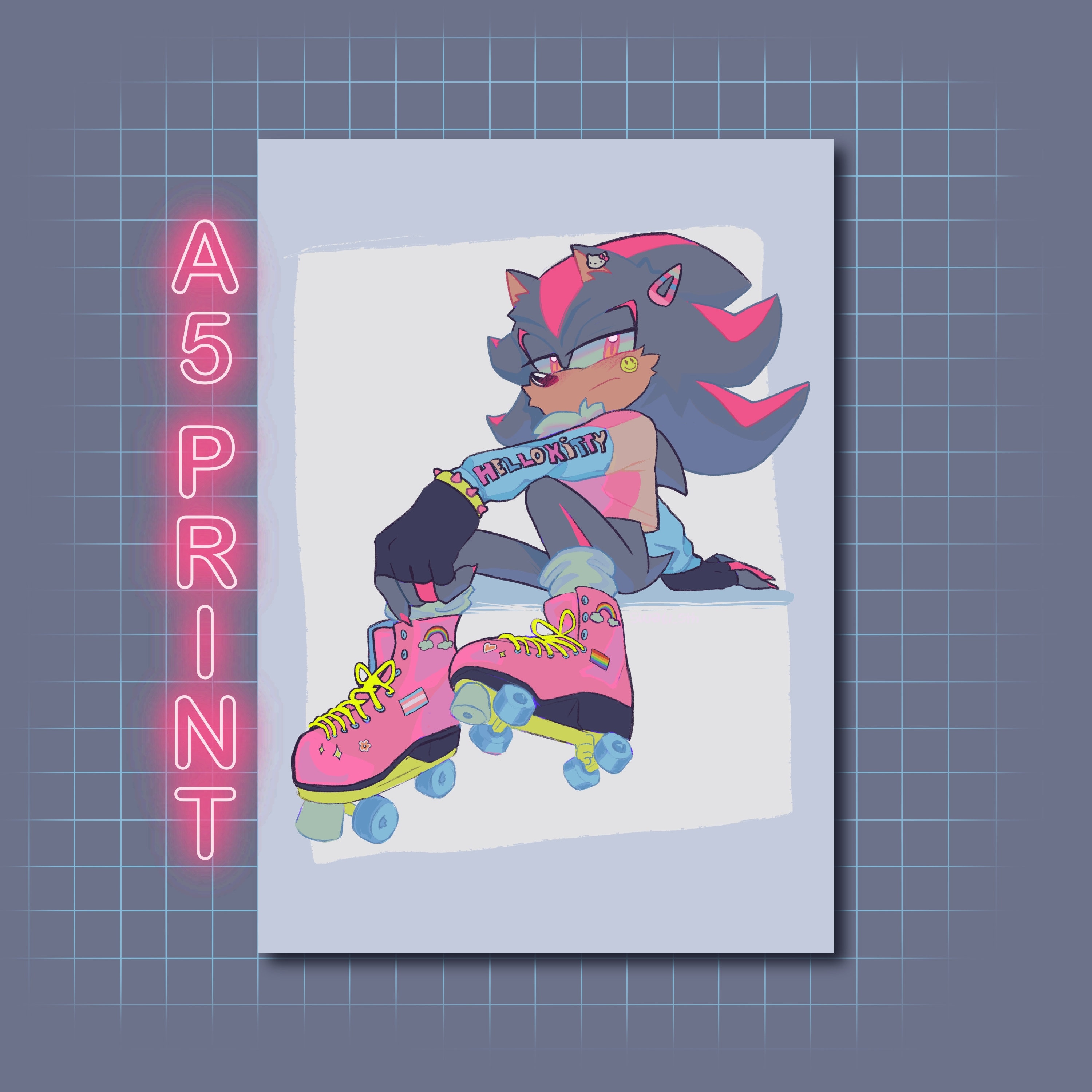 Shadow The Hedgehog Skating