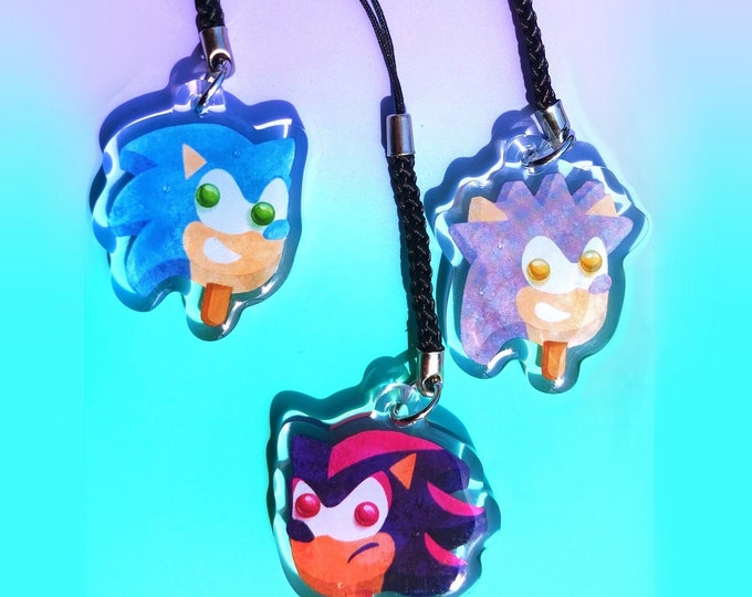 Sonic and Friends Acrylic Charms - Etsy Canada