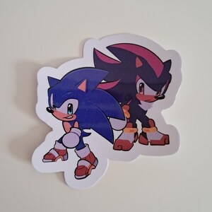 Chibi Sonadow Vinyl Car Sticker - Etsy