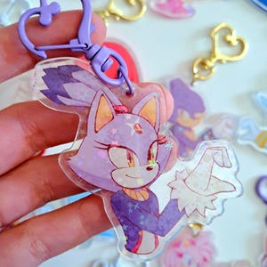 Sonic Keychains Pair - Etsy