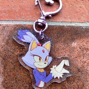 Sonic Keychains Pair - Etsy