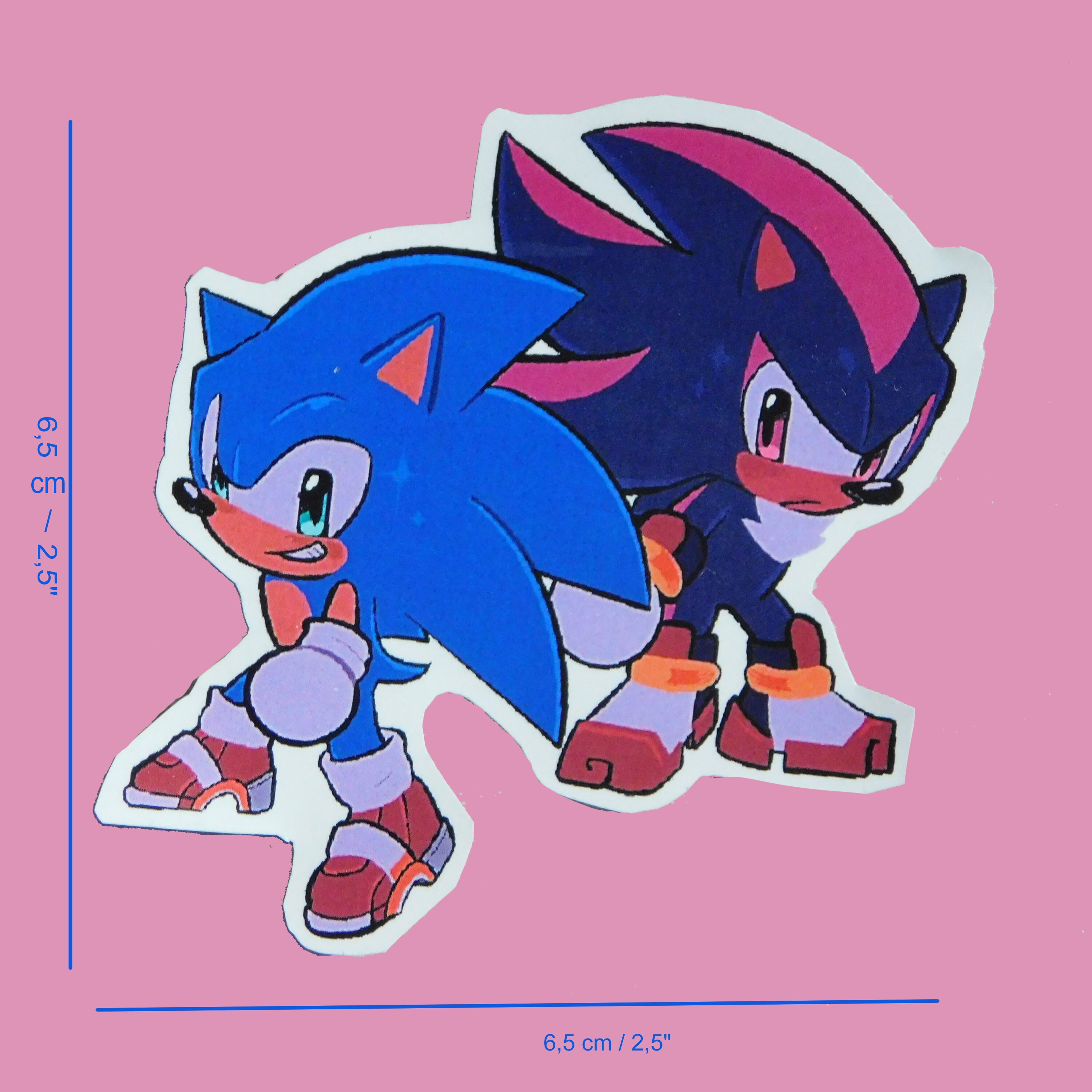 Chibi Sonadow Vinyl Car Sticker - Etsy