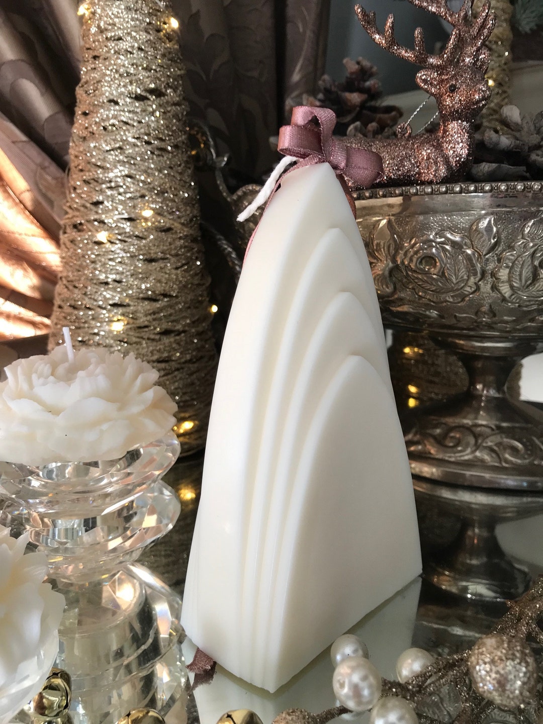 Customizable Artisan Scented Candle in Soy Wax Italy, Home Deco ...