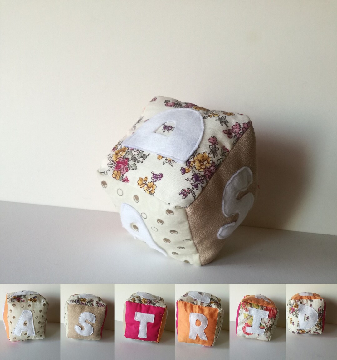 Personalized Rattle Sensory Dice - Etsy