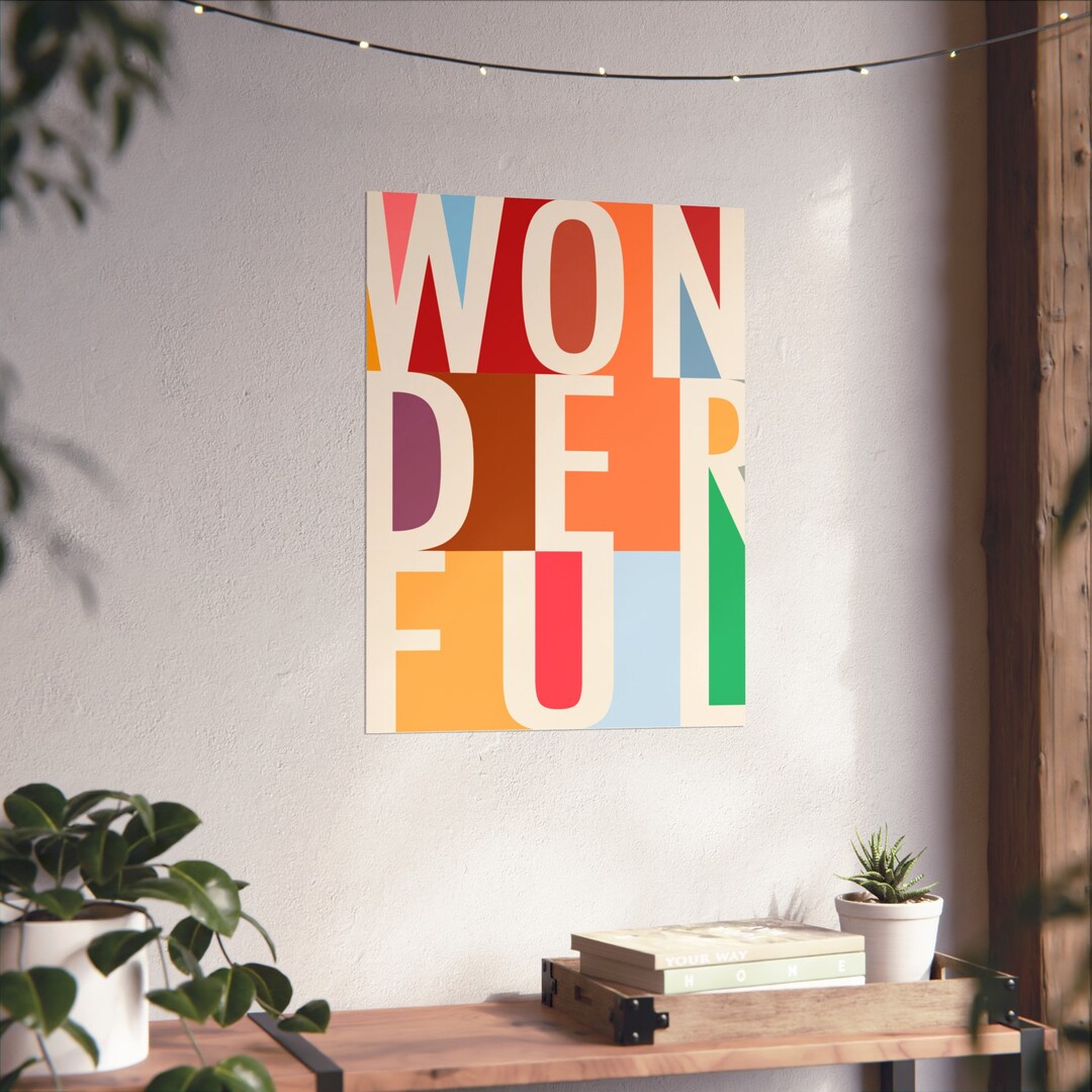 Wonderful Posters - Etsy