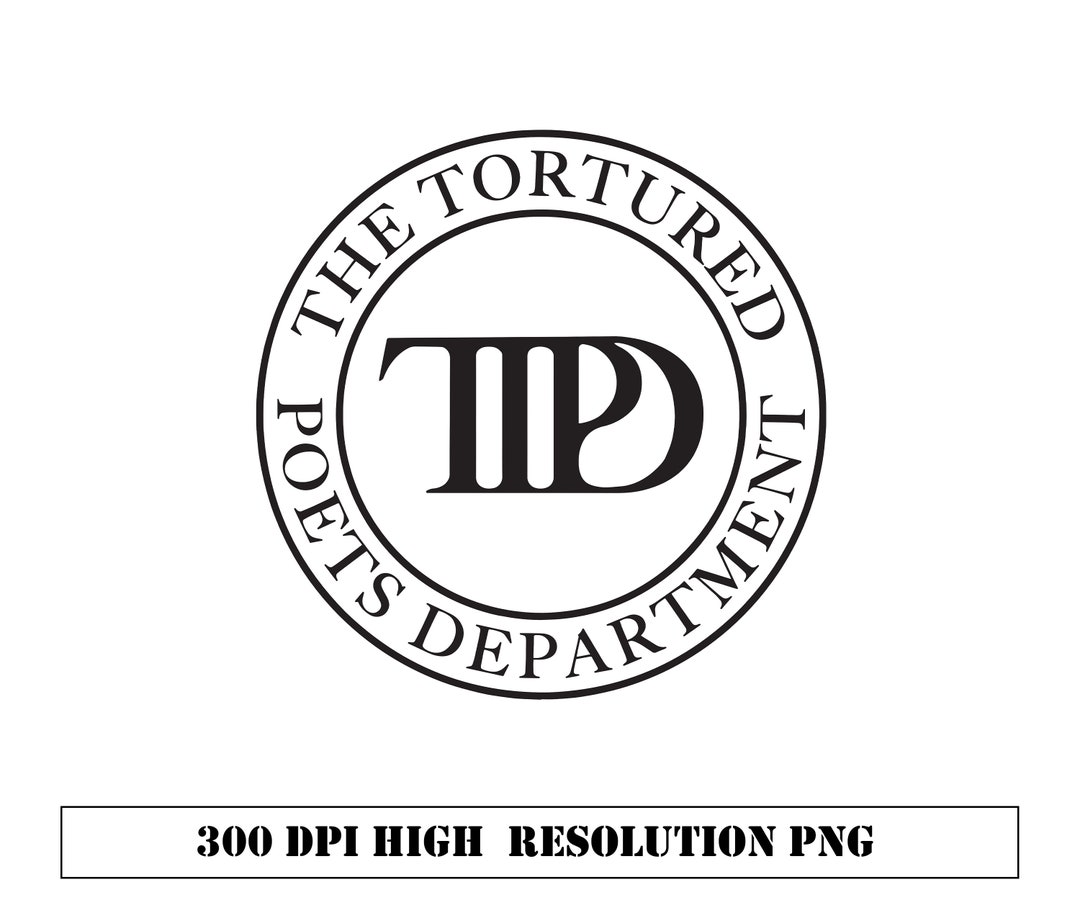 The Tortured Poets Department PNG, TTPD New Album, the Eras Tour Merch ...