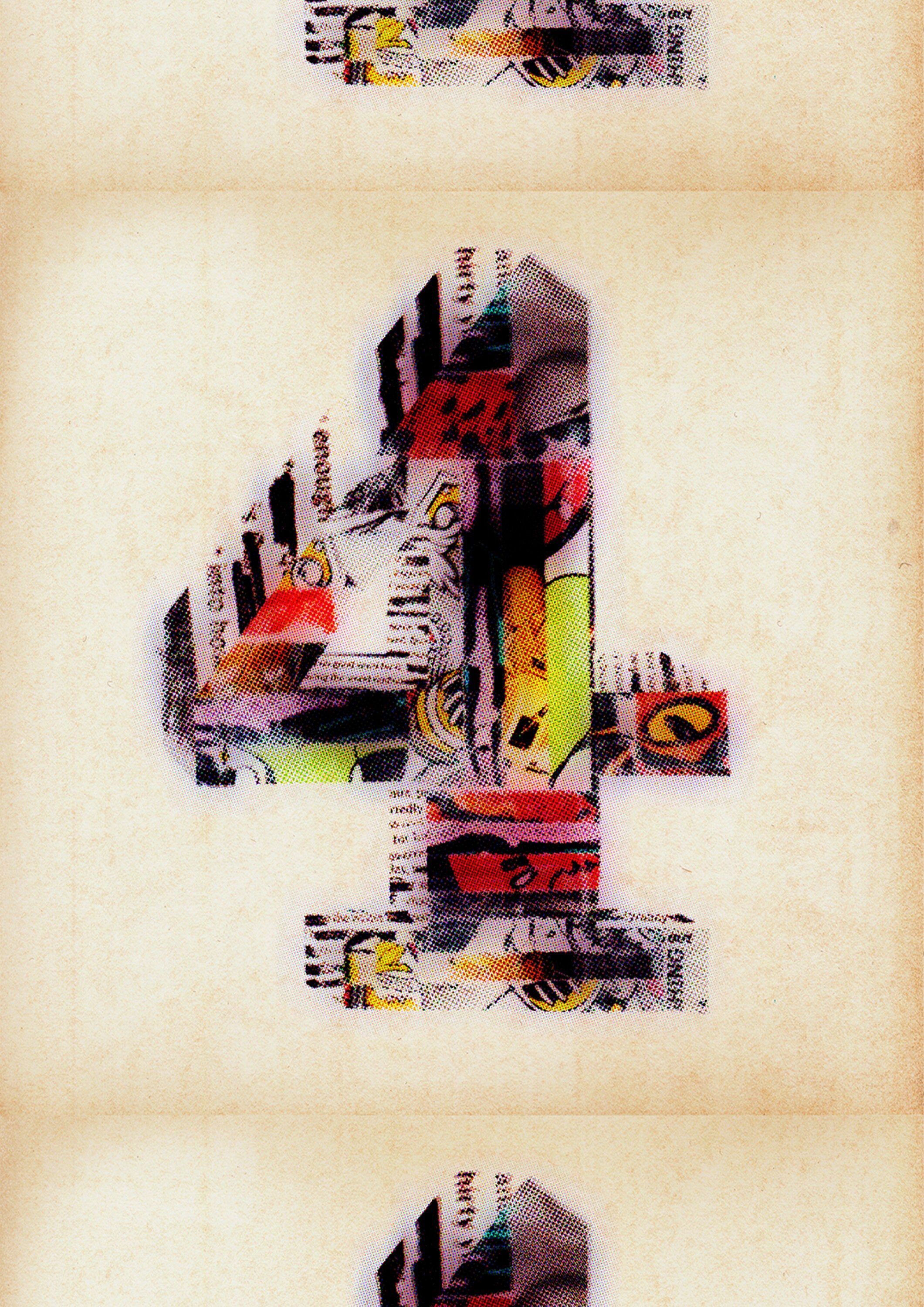 36 Days of Type, Printable Download, Letters, Numbers, Collage, Digital ...