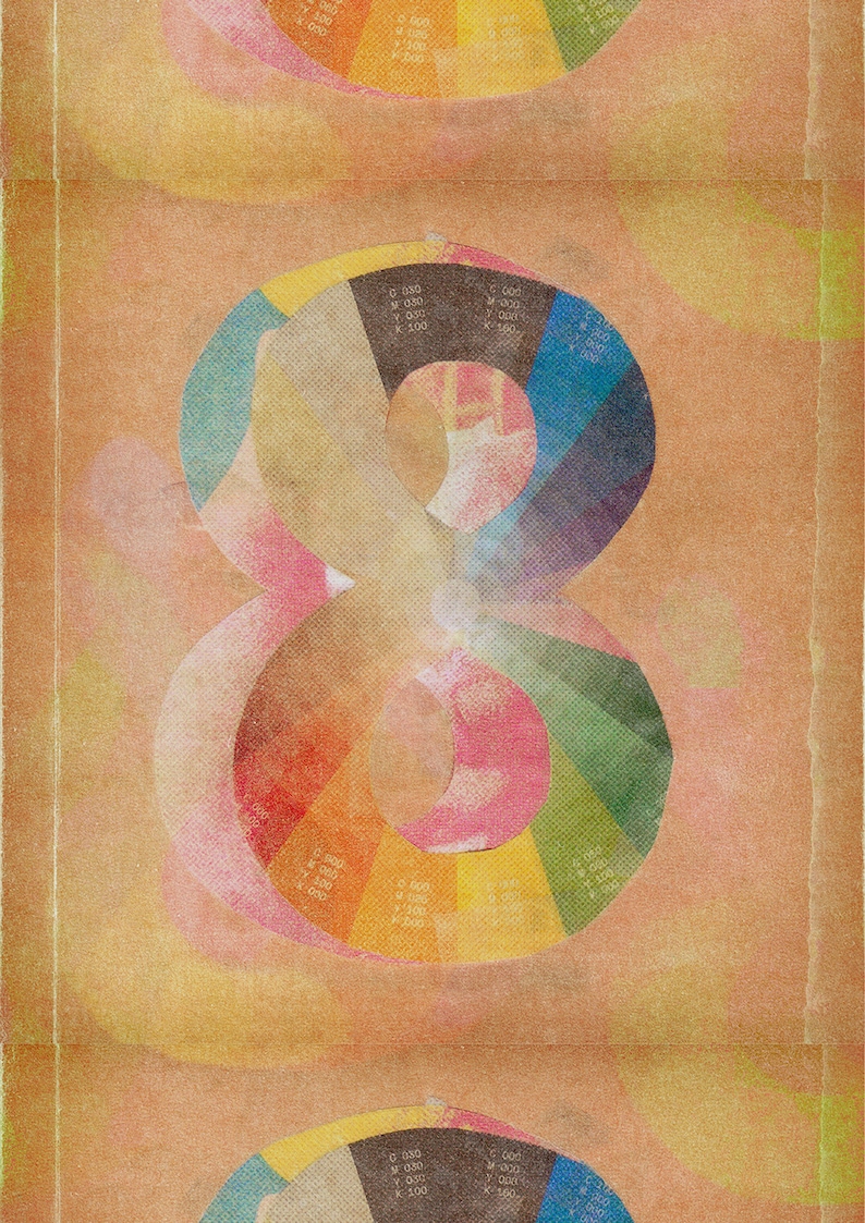 36 Days of Type, Printable Download, Letters, Numbers, Collage, Digital ...