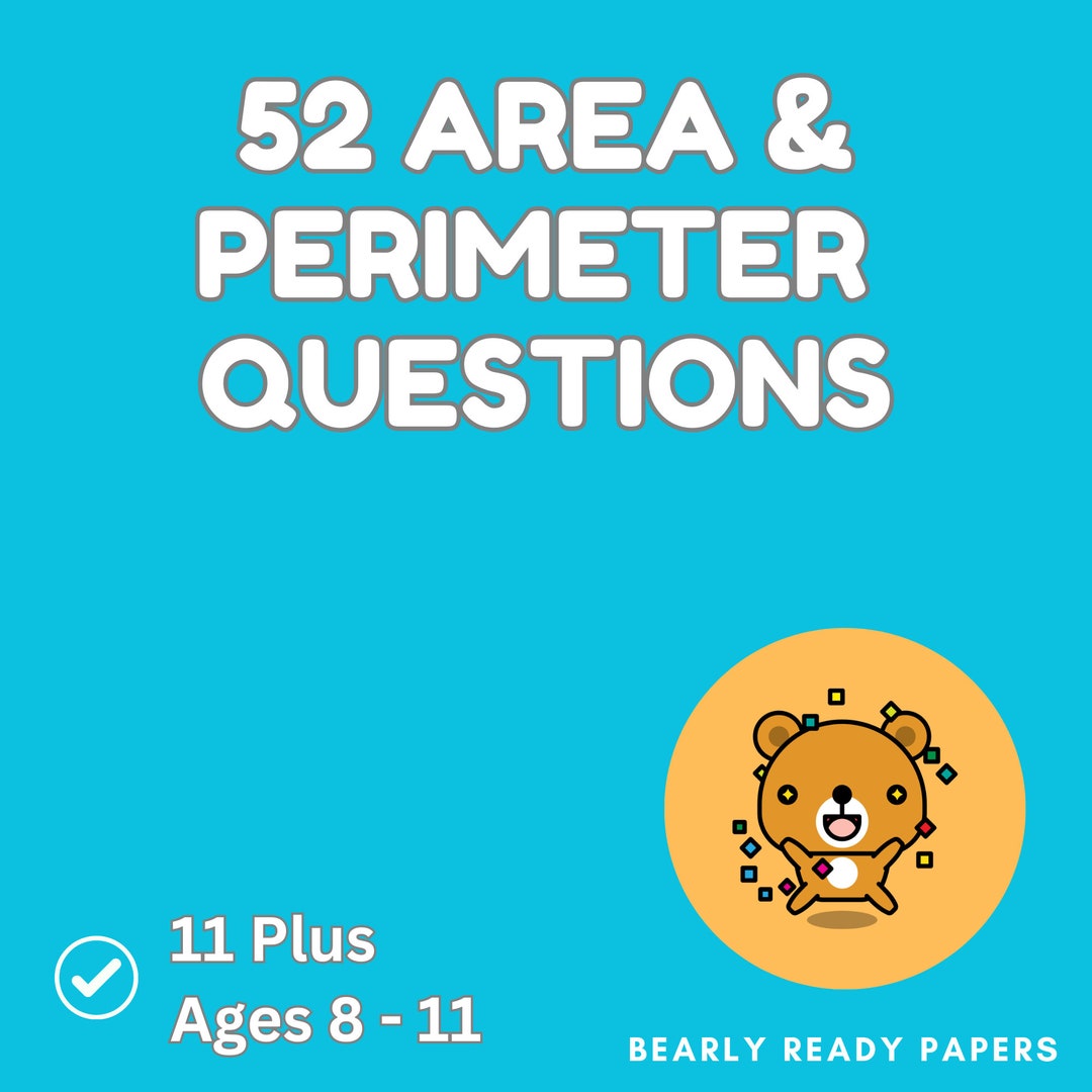Area & Perimeter Questions • 11 Plus Exams • Printable Worksheets ...
