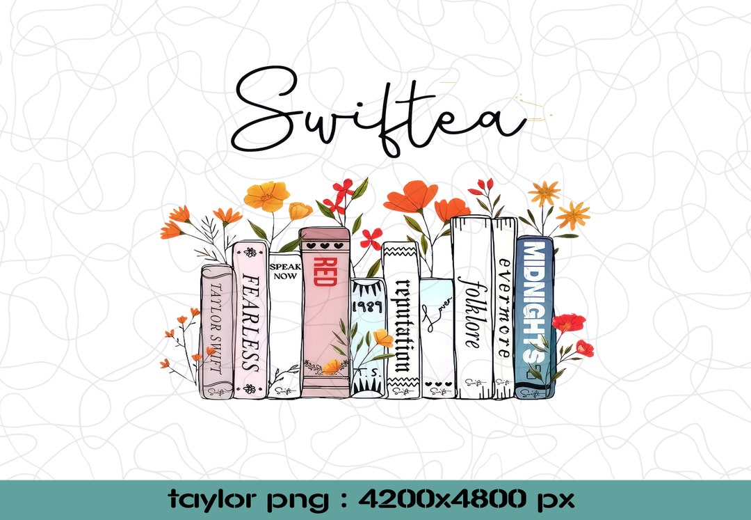 Swiftie Books Png, Taylor Swift Books Png, Taylor Books Png - Etsy ...