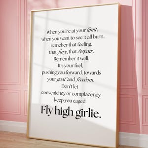 Motivational, Empowering Poster, Printable Wall Art, Growth Mindset ...