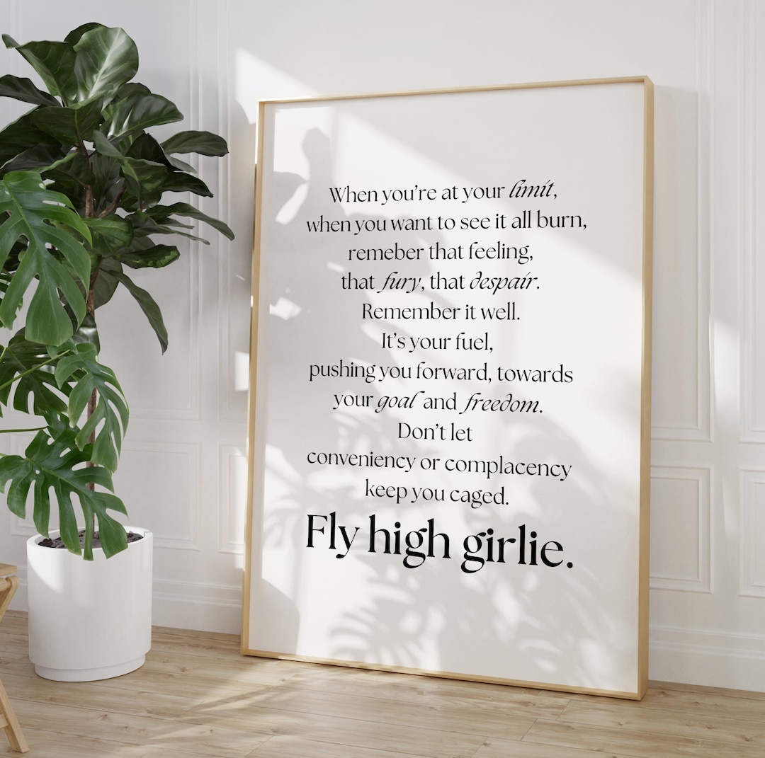 Motivational, Empowering Poster, Printable Wall Art, Growth Mindset ...