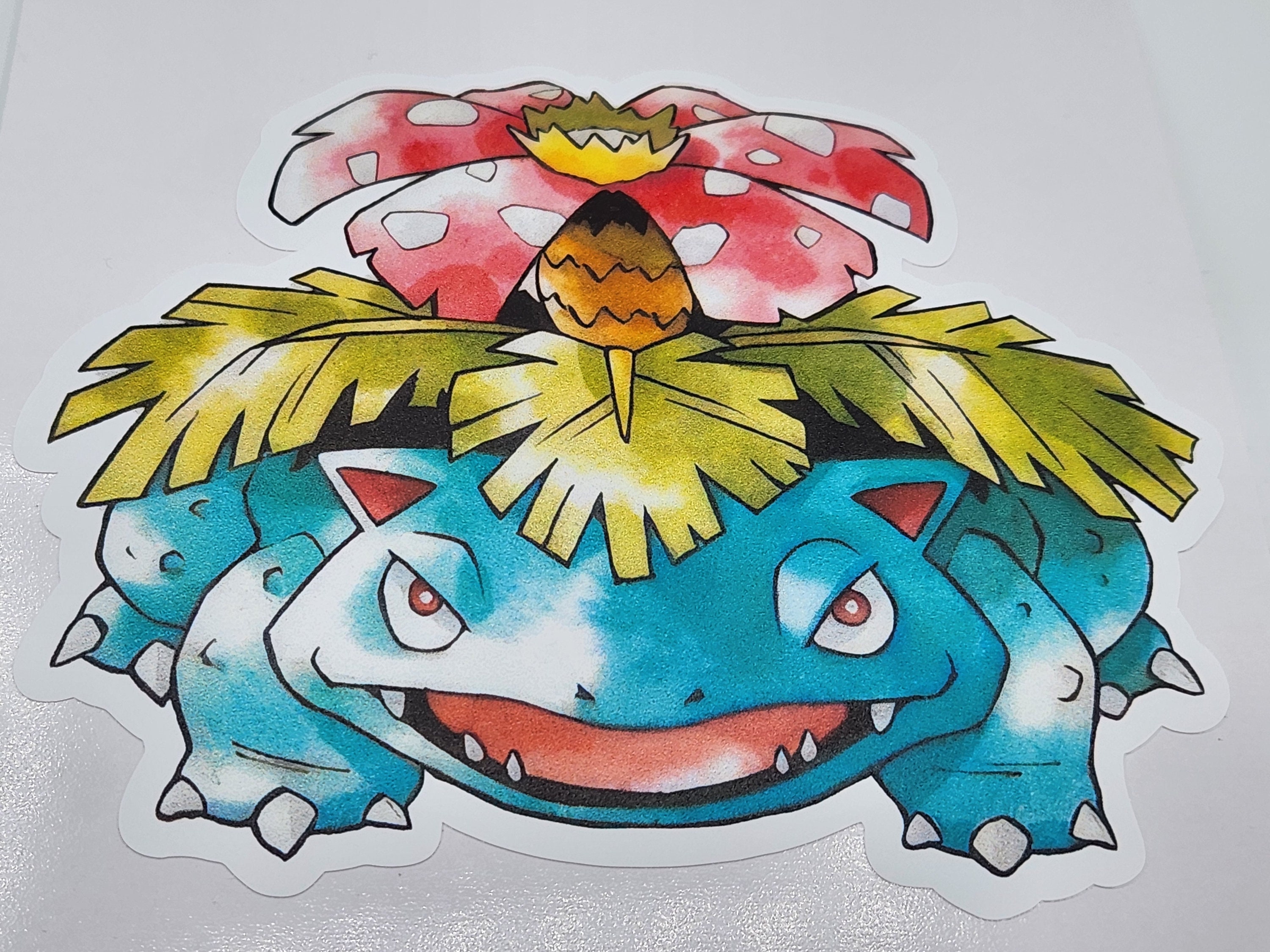 Blastoise | Charizard | Venusaur | High Quality Gen 1 Pokémon Stickers ...