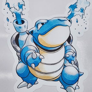 Blastoise | Charizard | Venusaur | High Quality Gen 1 Pokémon Stickers ...