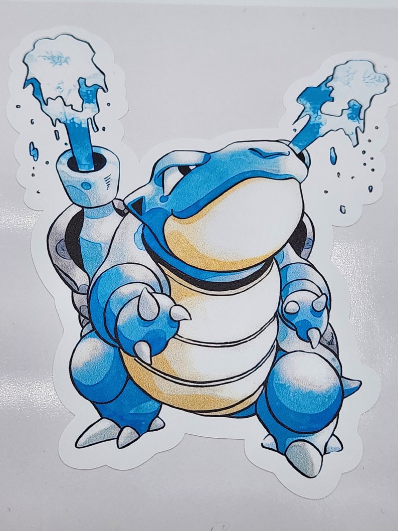 Blastoise | Charizard | Venusaur | High Quality Gen 1 Pokémon Stickers ...