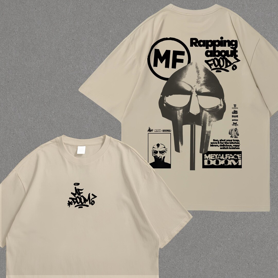 MF Doom Shirt, Madvillain Metal Face Shirt, Metal Face Hoodie, Retro ...