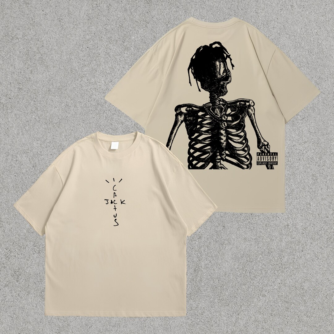 Travis Scott Shirt Cactus Jack Shirt and Merch Album Tee Front and Back ...