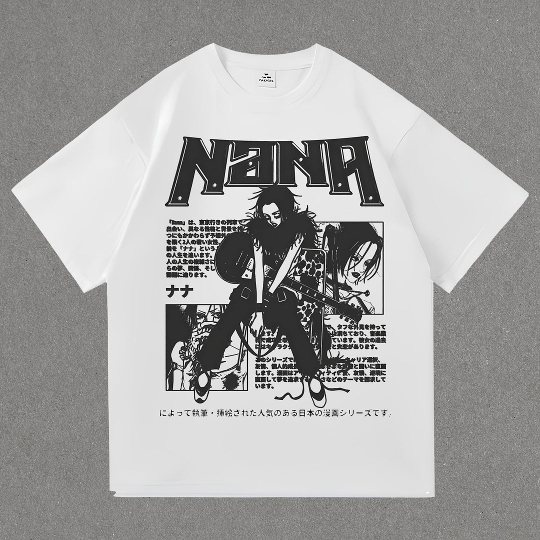 Nana Anime Merch | Nana Anime Shirt | Nana Osaki Manga - Black Stones ...