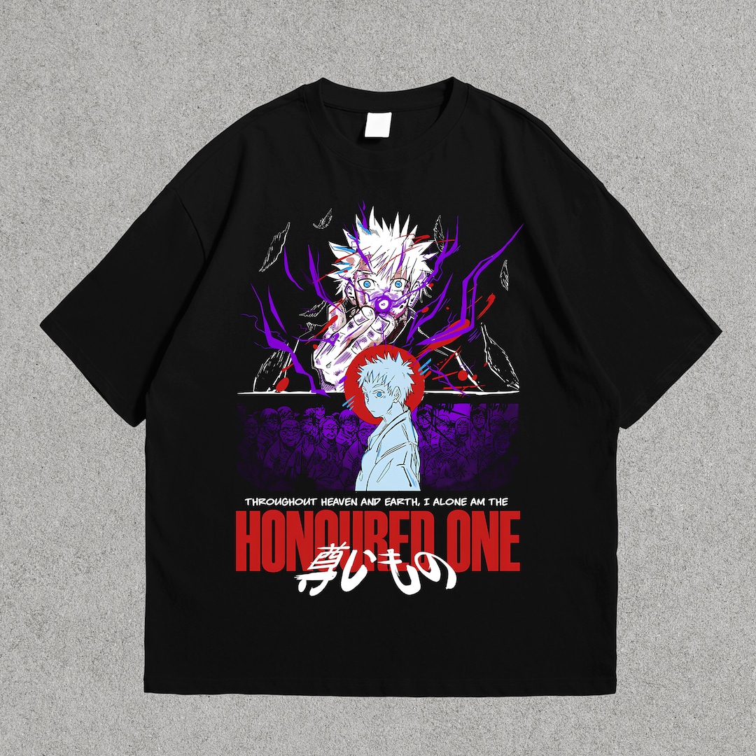 Gojo Satoru T-shirt - JJK Merch - Jujutsu Kaisen Shirt - Anime Tee ...