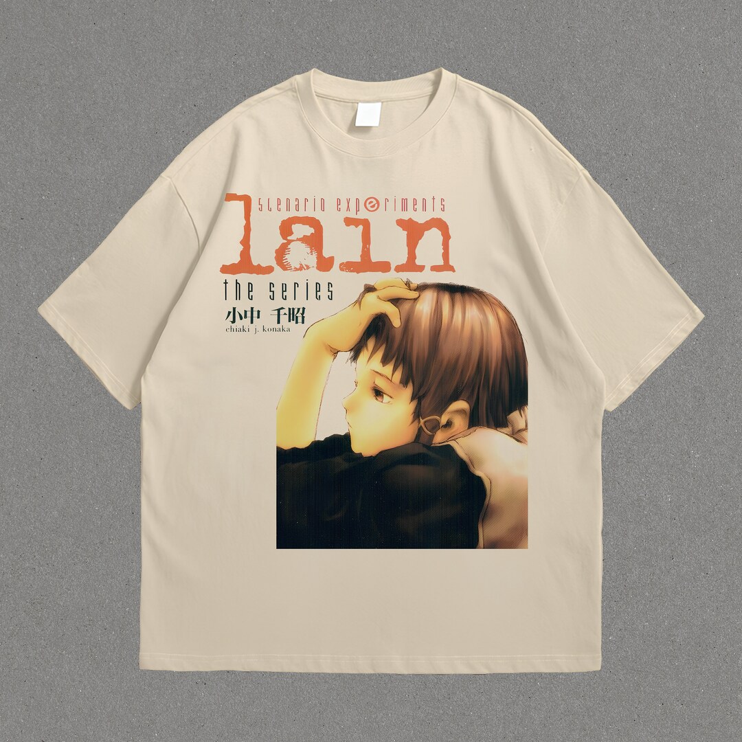 Lain Shirt - 90s Anime Tee - Vintage Anime Shirts - Lain Retro Tee ...