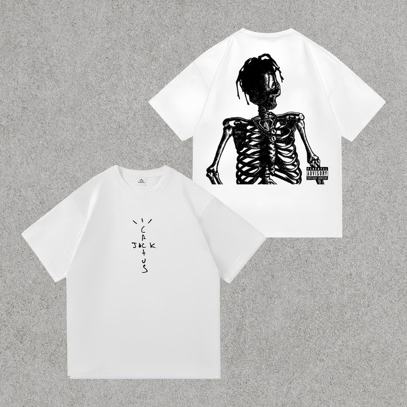 Travis Scott Shirt Cactus Jack Shirt and Merch Album Tee Front and Back ...