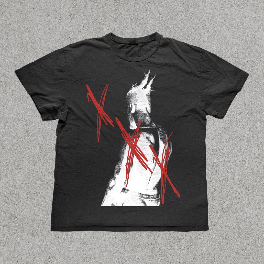 Xxxtentacion Shirt Unisex Retro Tee Vintage Graphic Tee Xxx Album T Shirt Xxxtentacion