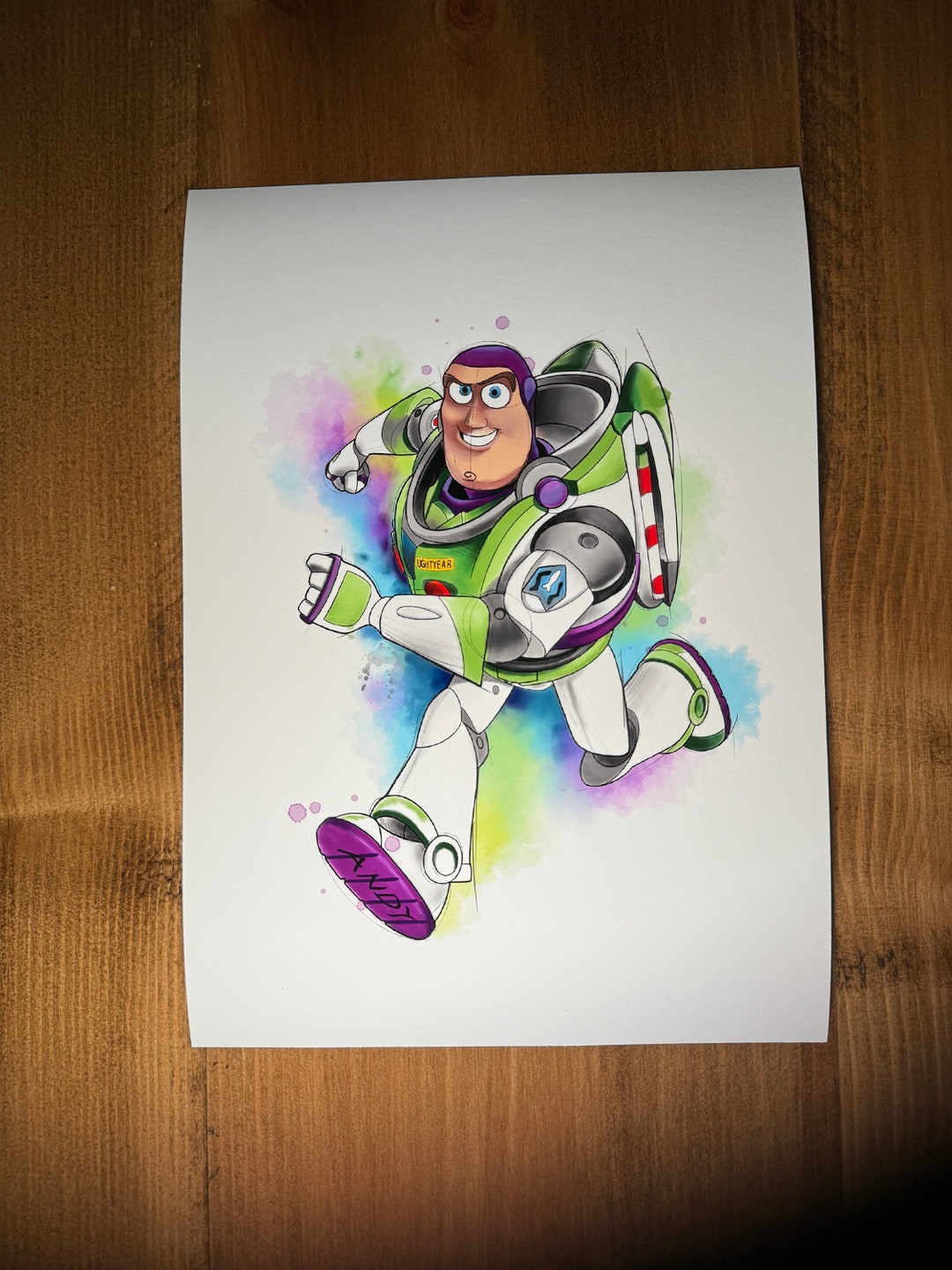 Buzz Lightyear, Disney Toy Story Print - Etsy