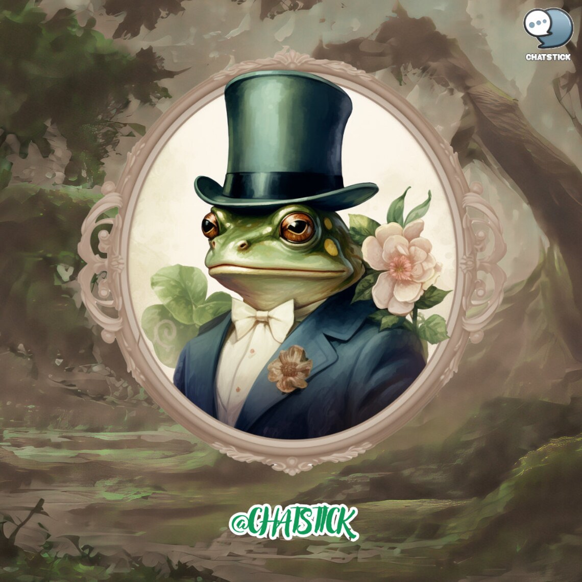 Victorian Frog Clipart Pack: 140 Vintage Style Watercolor Cliparts ...