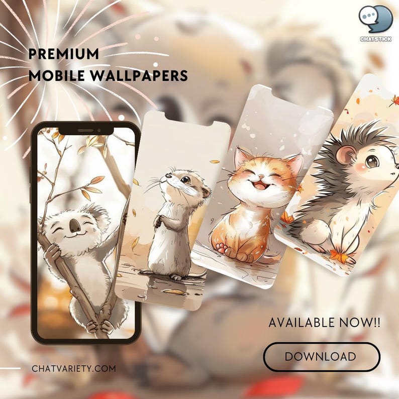 Cute Animals Mobile Wallpapers | 300 Adorable Phone Backgrounds for ...