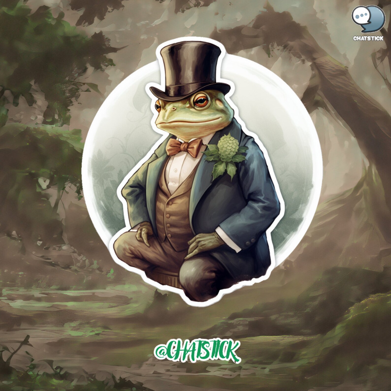 Victorian Frog Clipart Pack: 140 Vintage Style Watercolor Cliparts ...