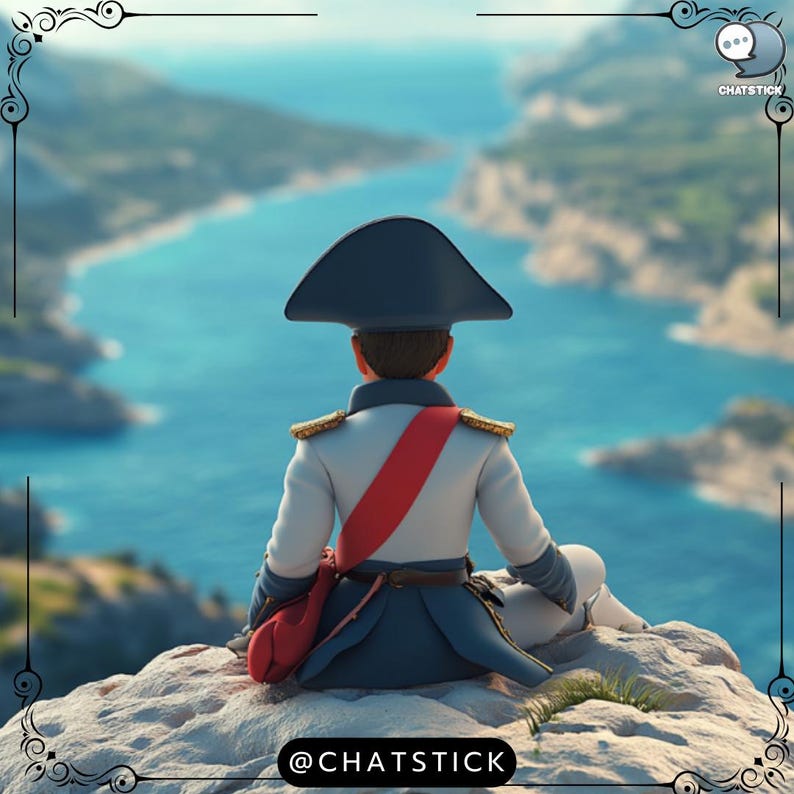 Napoleon Bonaparte 3D Clipart Pack - 150 Printable Pngs, High-quality ...
