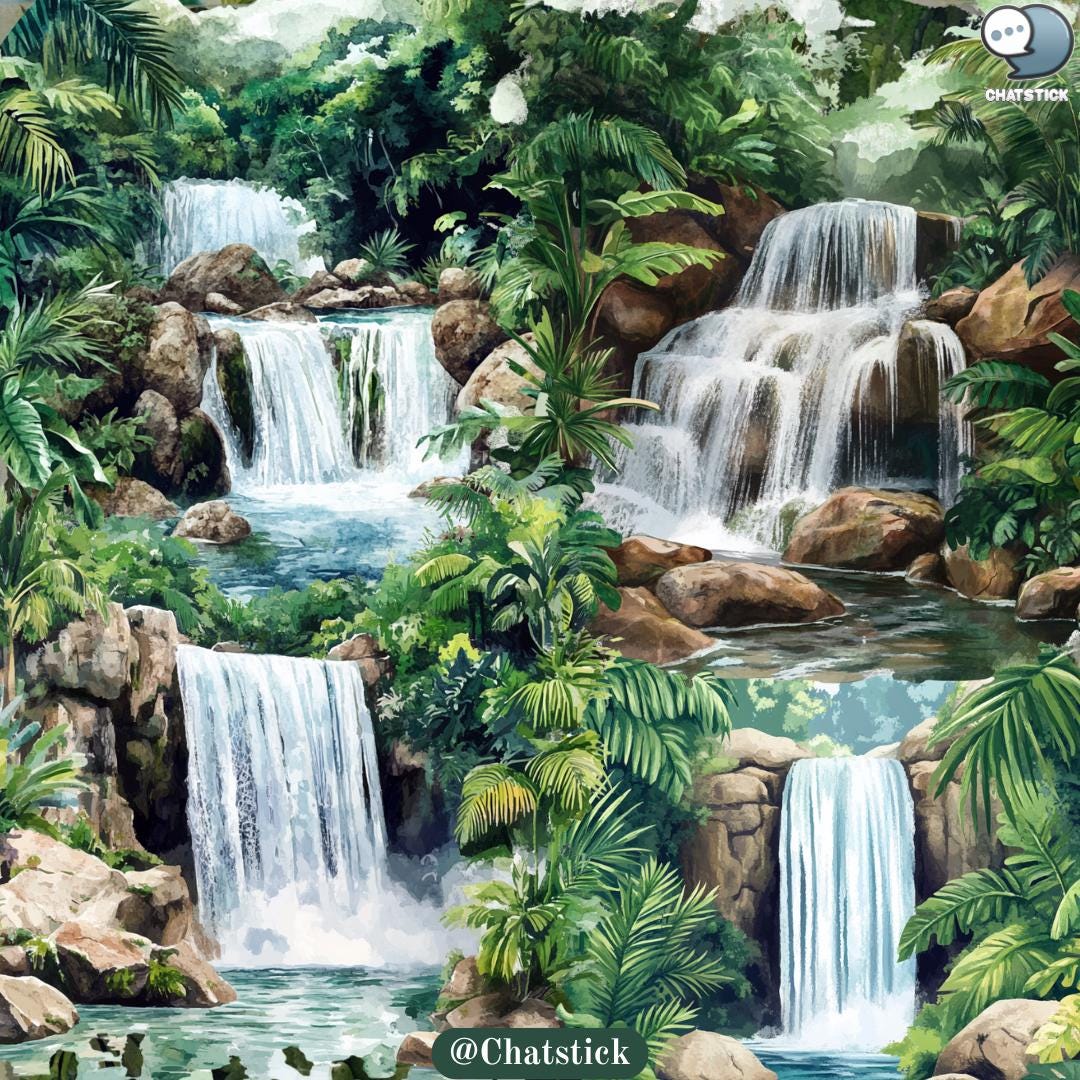 Amazon Rainforest Clipart Bundle - 160 PNG Watercolor Jungle Animals ...