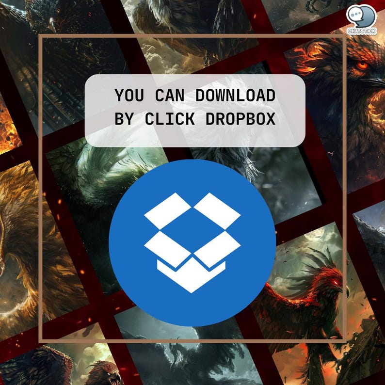 Eagle Devil Monster Digital Art Mega Pack - 160 PNG Printable Posters ...