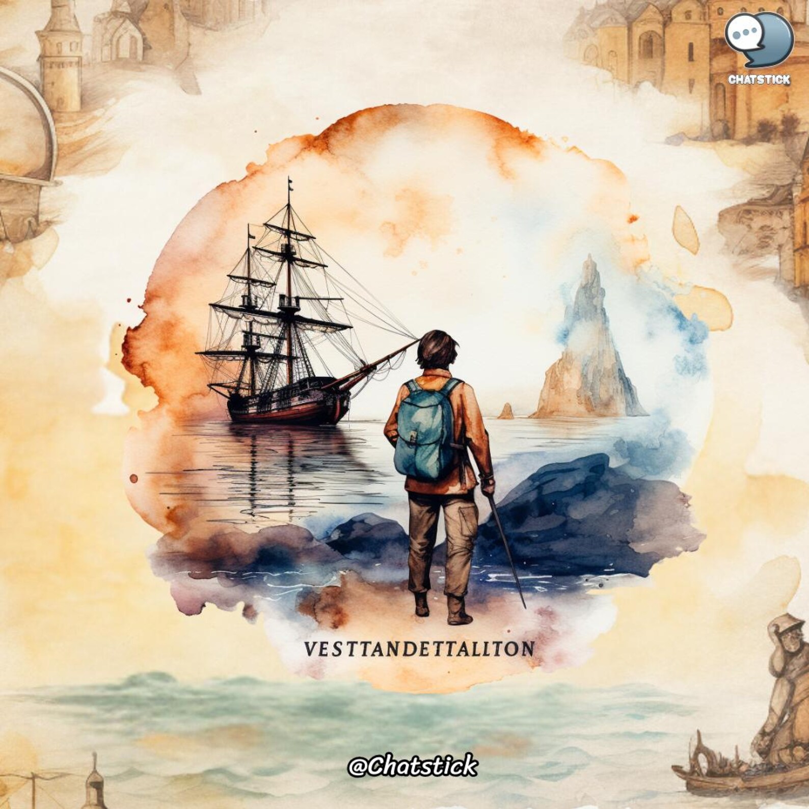 150 Historic Exploration Cliparts - Victorian Adventure, Vintage Ships ...